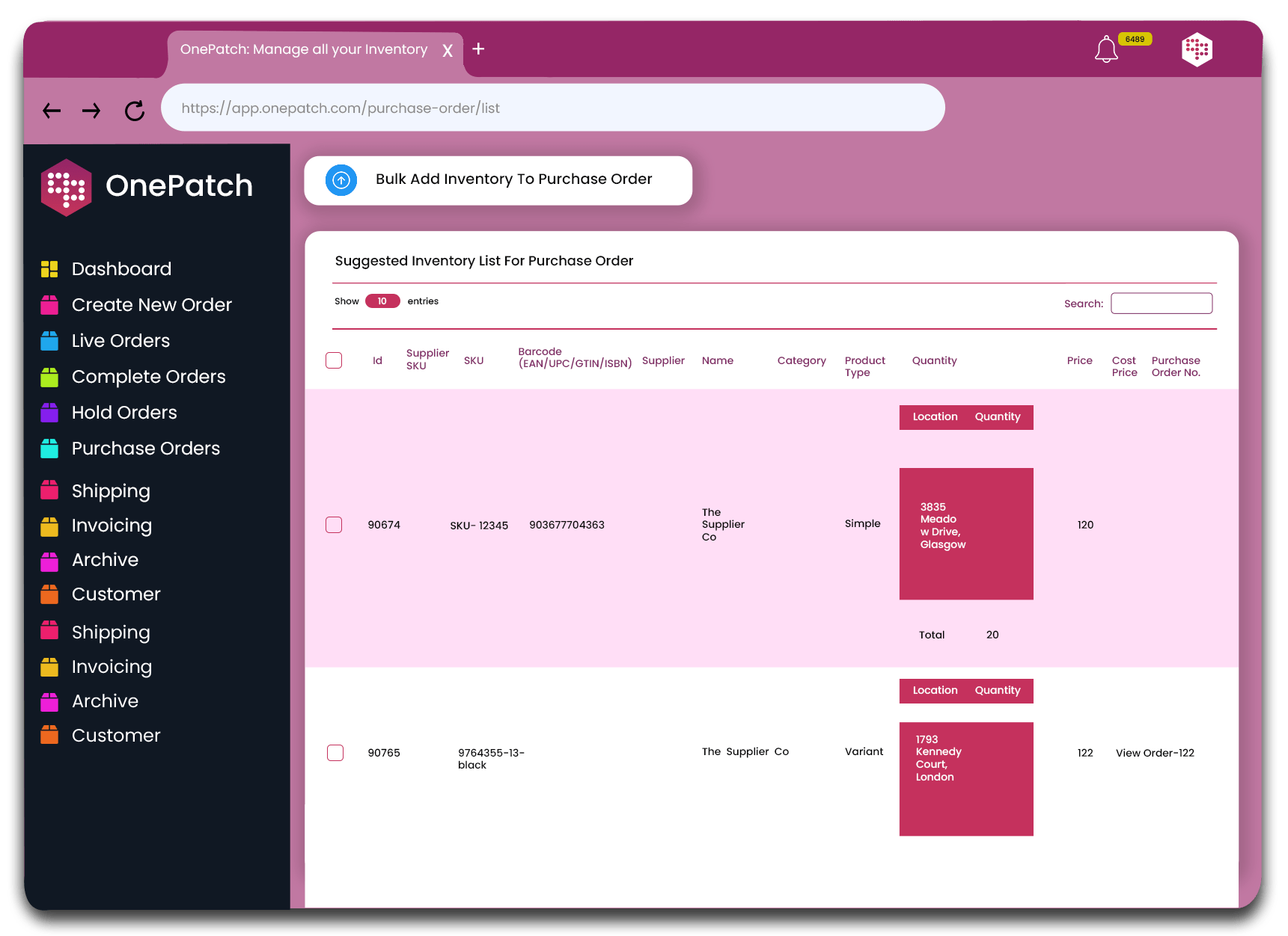Best Multi Channel Ecommerce Product Listing Software UK | OnePatch